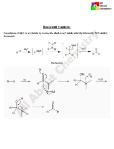 Bouveault Synthesis ALL ABOUT CHEMISTRY