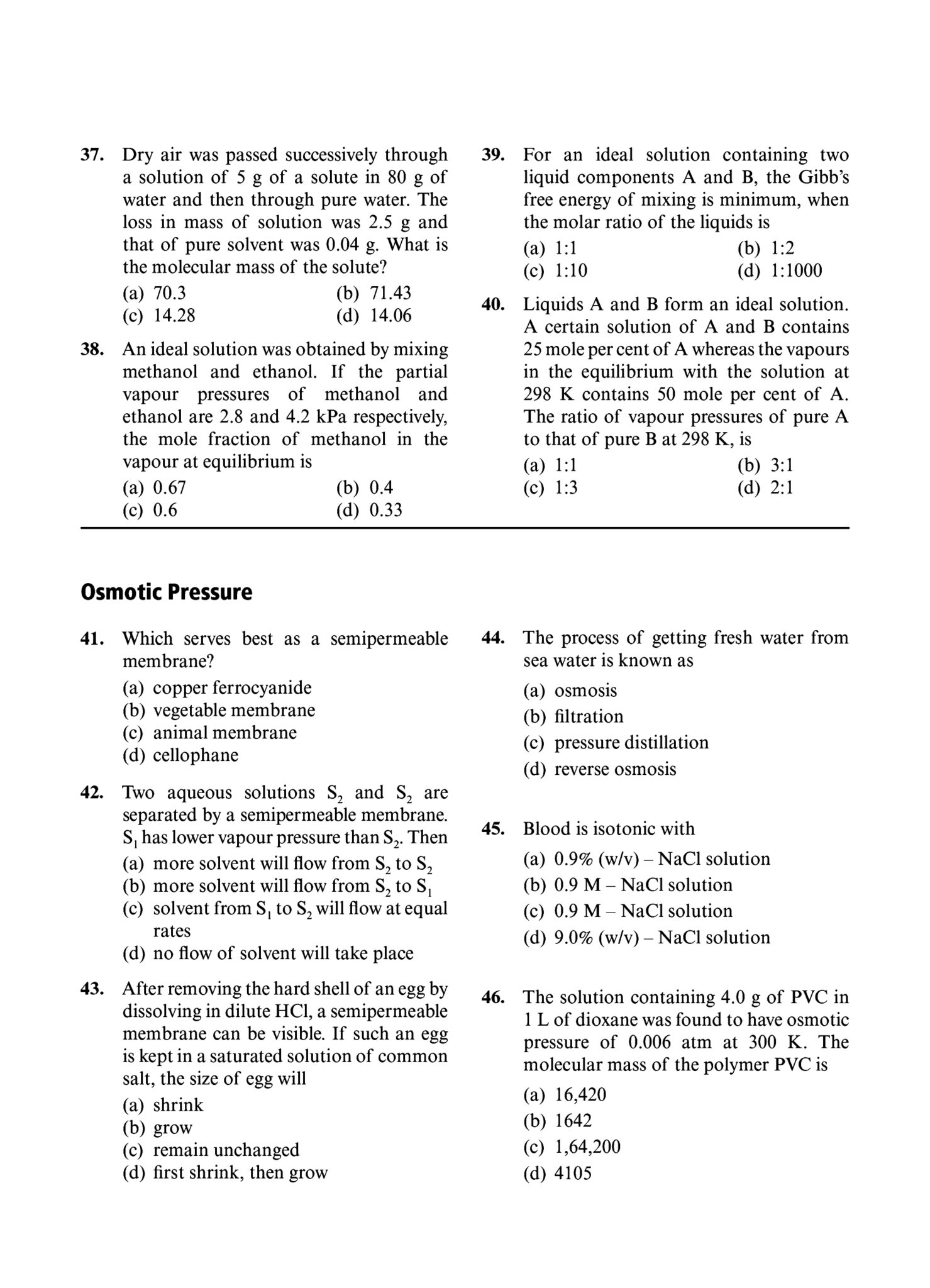 Solutions|JEE main |JEE Advanced|MCQ question and answers ALL ABOUT ...