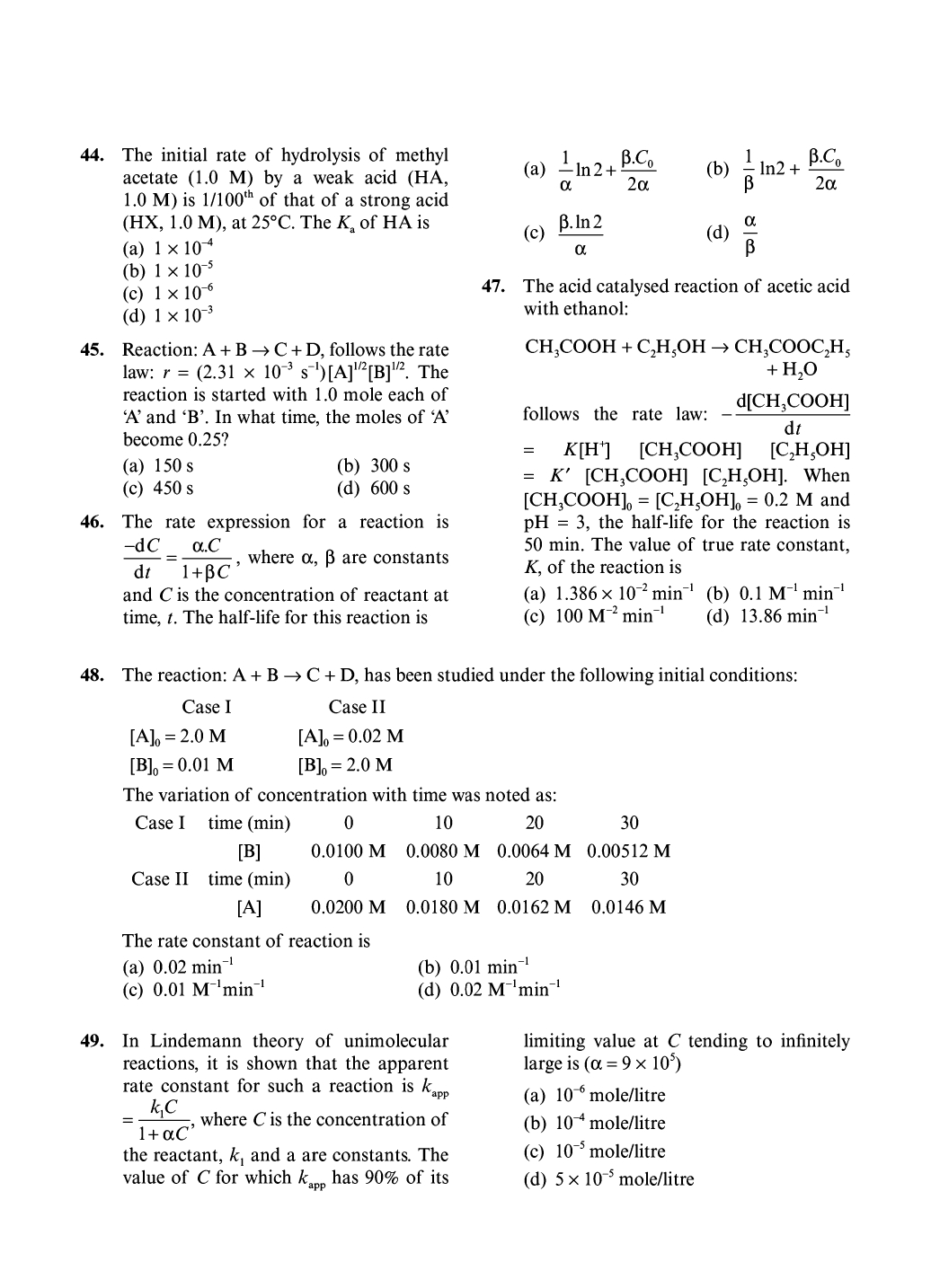 Chemical Kinetics |JEE Main|JEE Advanced ALL ABOUT CHEMISTRY