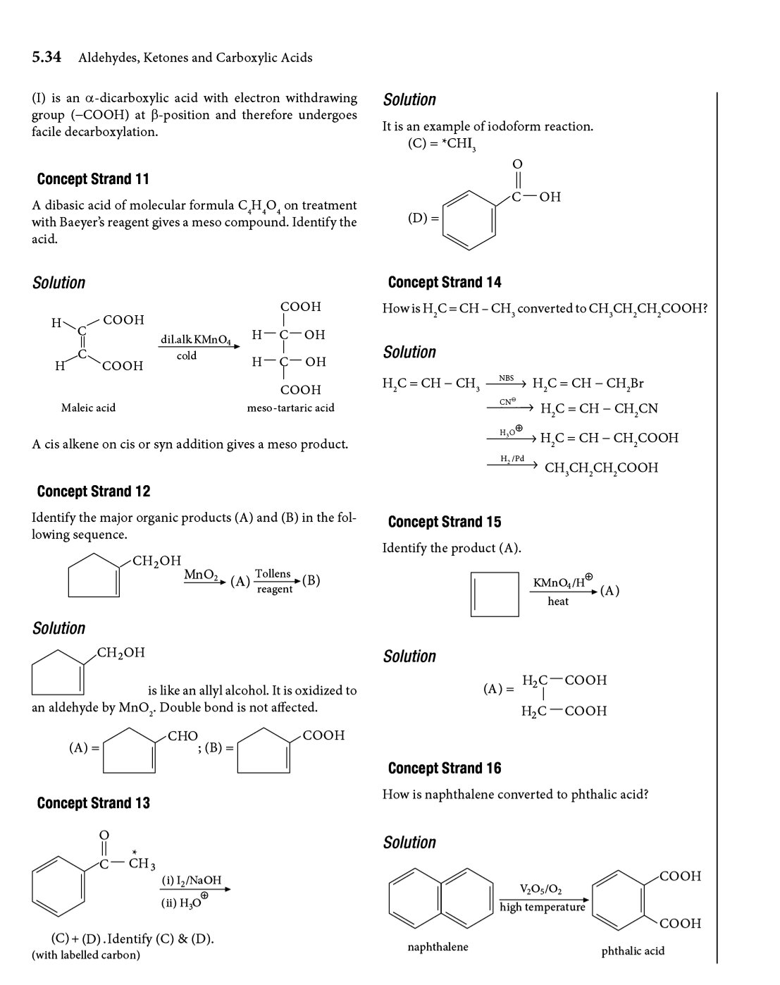 ALDEHYDES, KETONES AND CARBOXYLIC ACIDS PDF| ISC|CBSE|JEE|NEET ALL ...
