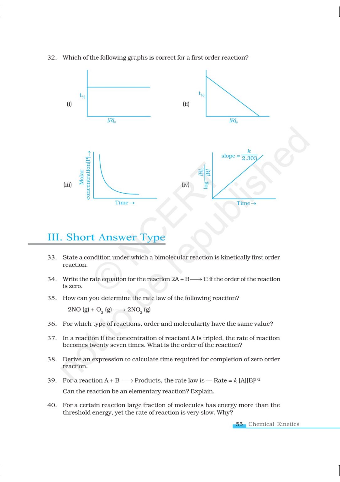 Chemical Kinetics Class 12 NCERT Solutions|CBSE|Biswajit Das ALL ABOUT ...