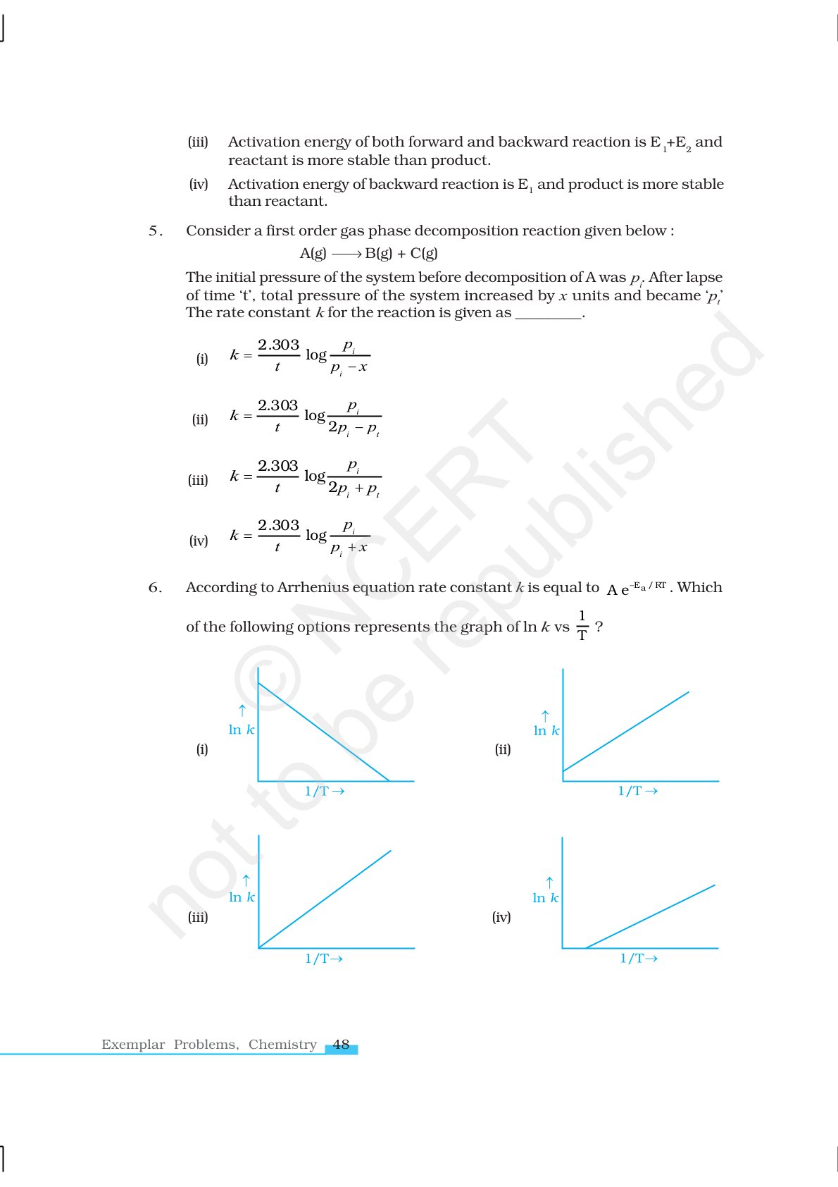 Chemical Kinetics Class 12 NCERT Solutions|CBSE|Biswajit Das ALL ABOUT ...