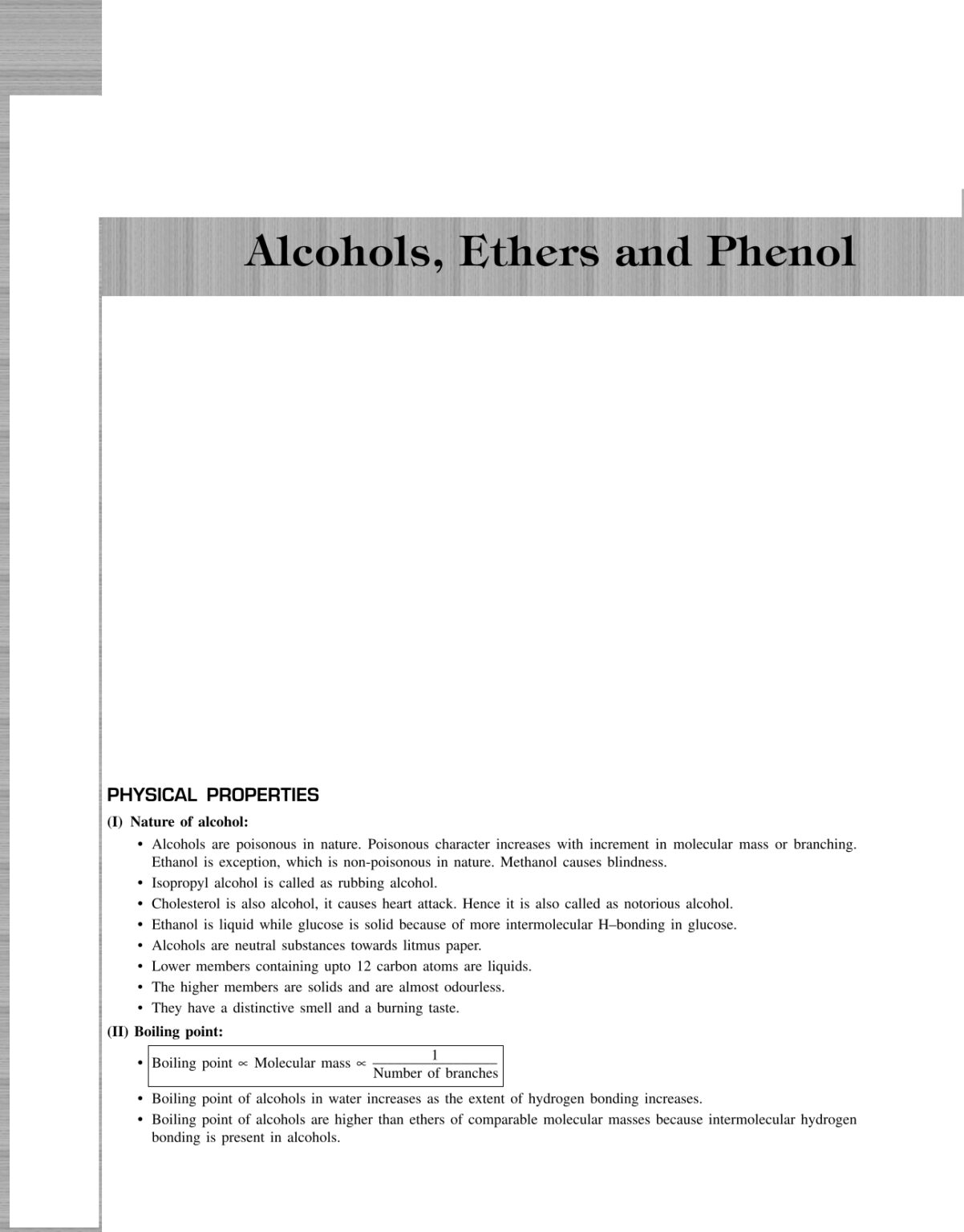ALCOHOLS PHENOLS AND ETHERS NEET NOTES PDF|Biswajit Das ALL ABOUT CHEMISTRY