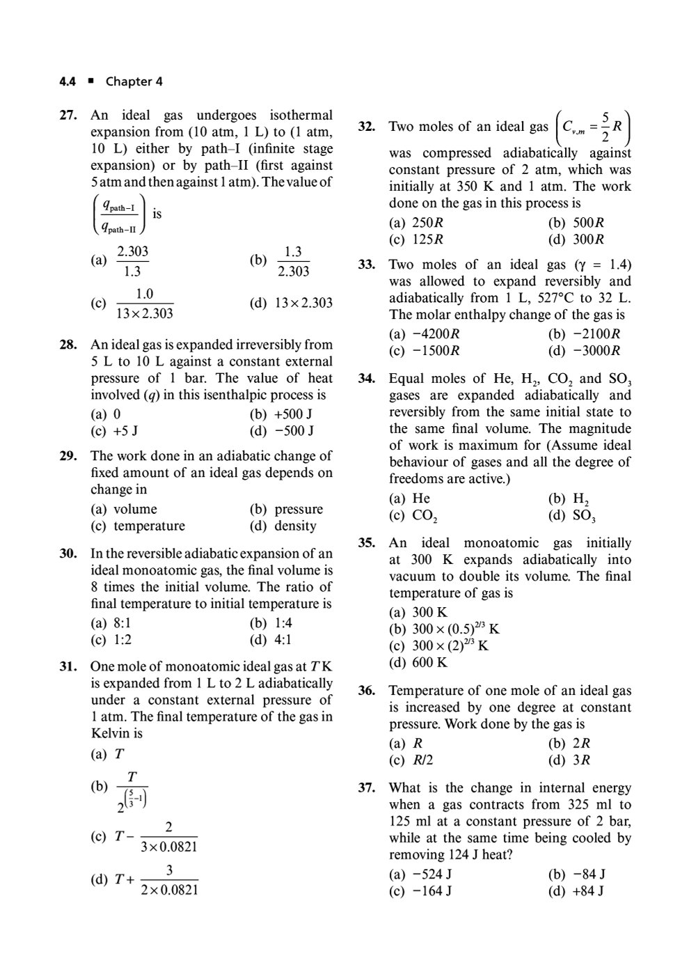 THERMODYNAMICS JEE MAIN QUESTIONS PDF|Biswajit Das ALL ABOUT CHEMISTRY
