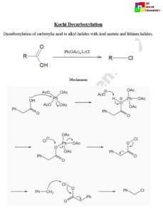 Kochi Decarboxylation with complete Mechanism - All About Chemistry